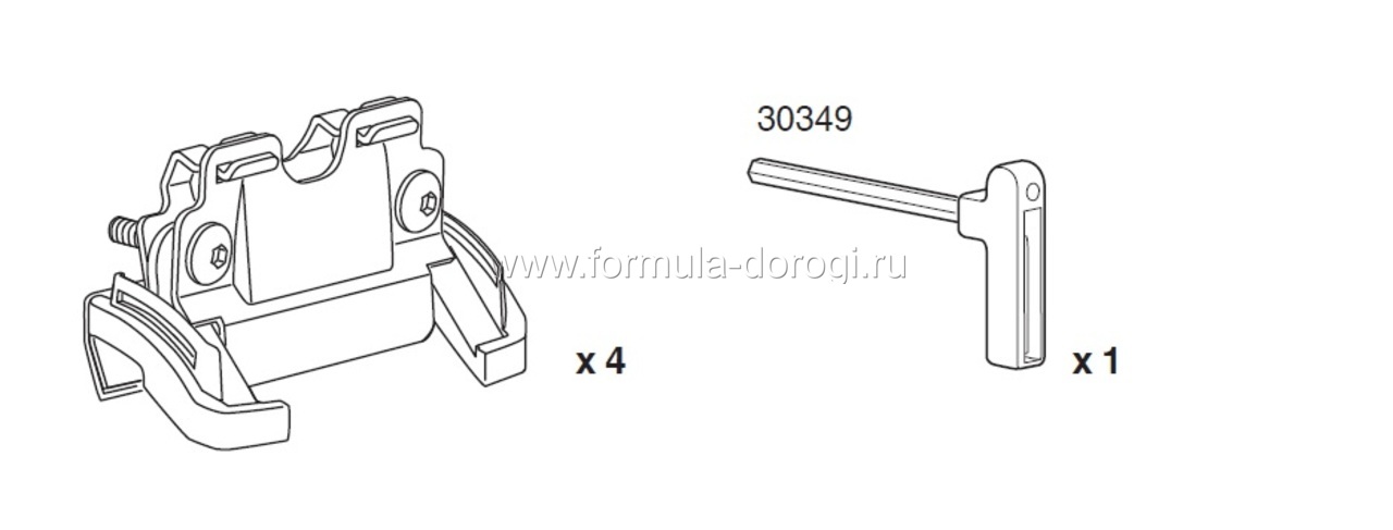 Kit Крепежный комплект Thule 4023 купить в Санкт-Петербурге: цена ...