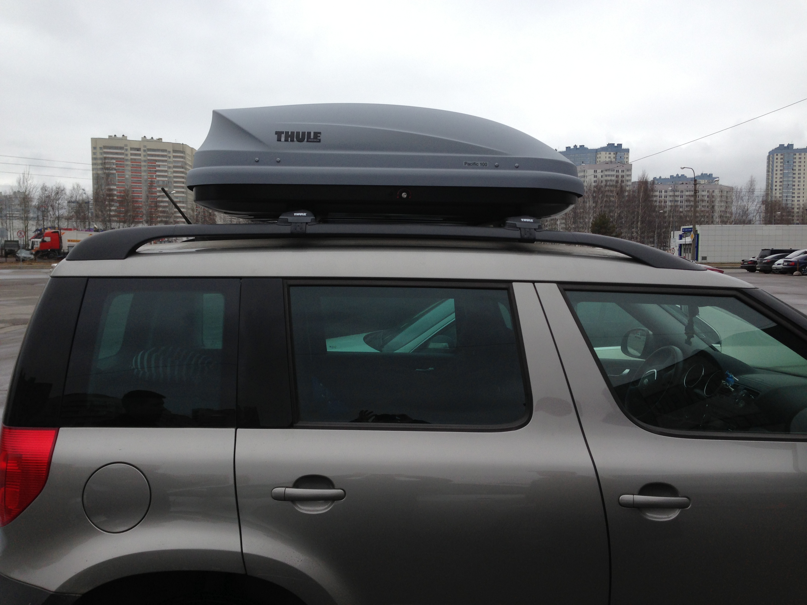 Автомобильный бокс Thule Pacific 100 серый 6311 купить в Санкт ...